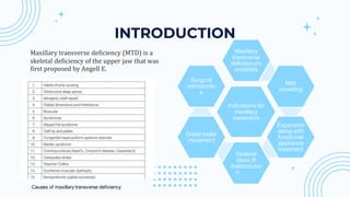 macillary transverse deficiency journal club | PPT