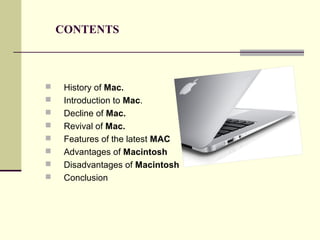Mac | PPT