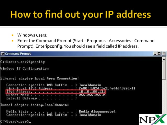 MAC & IP addresses | PPTX | Computer Networking | Computing