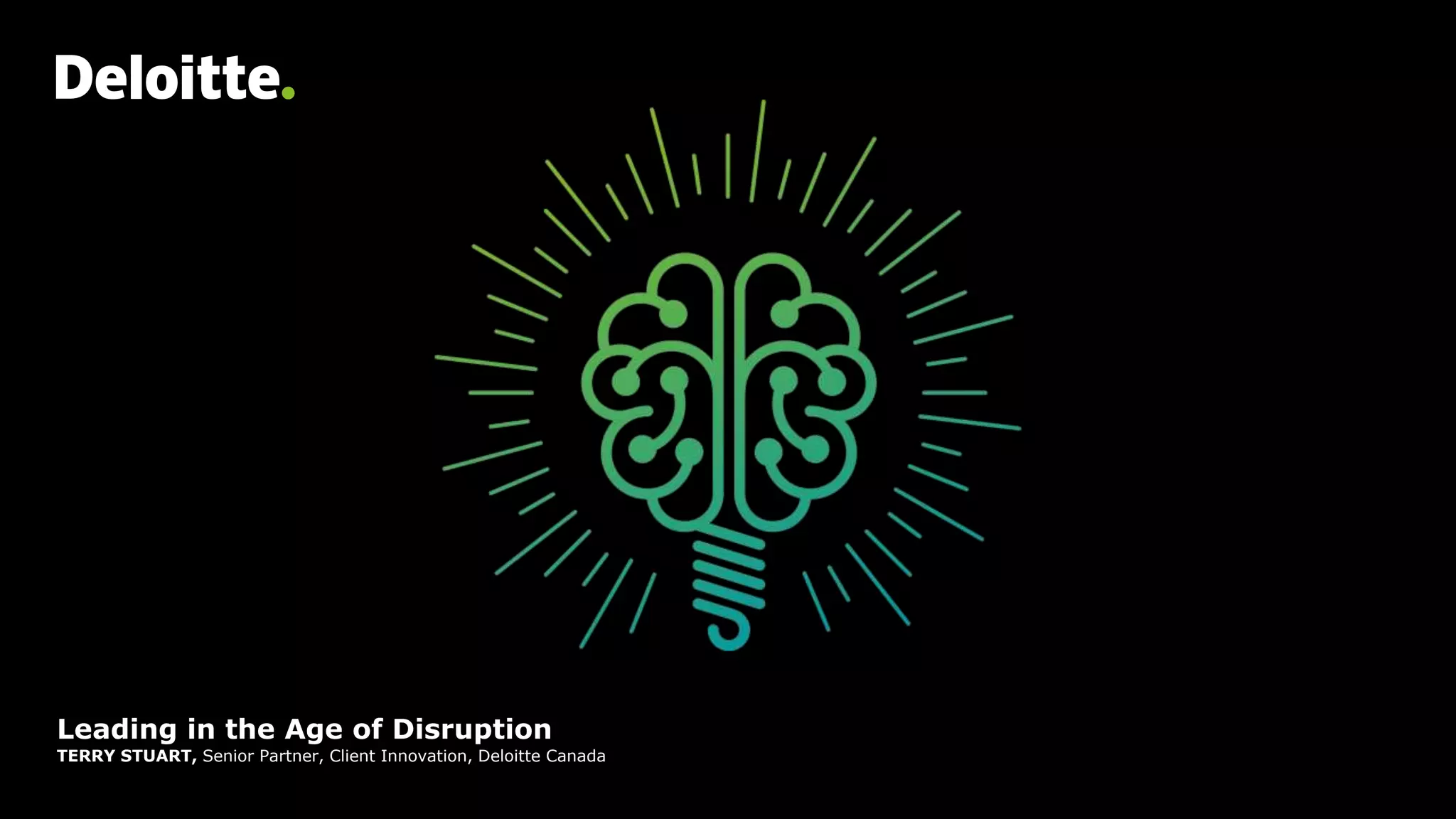 Leading in the Age of DIsruption | PPTX