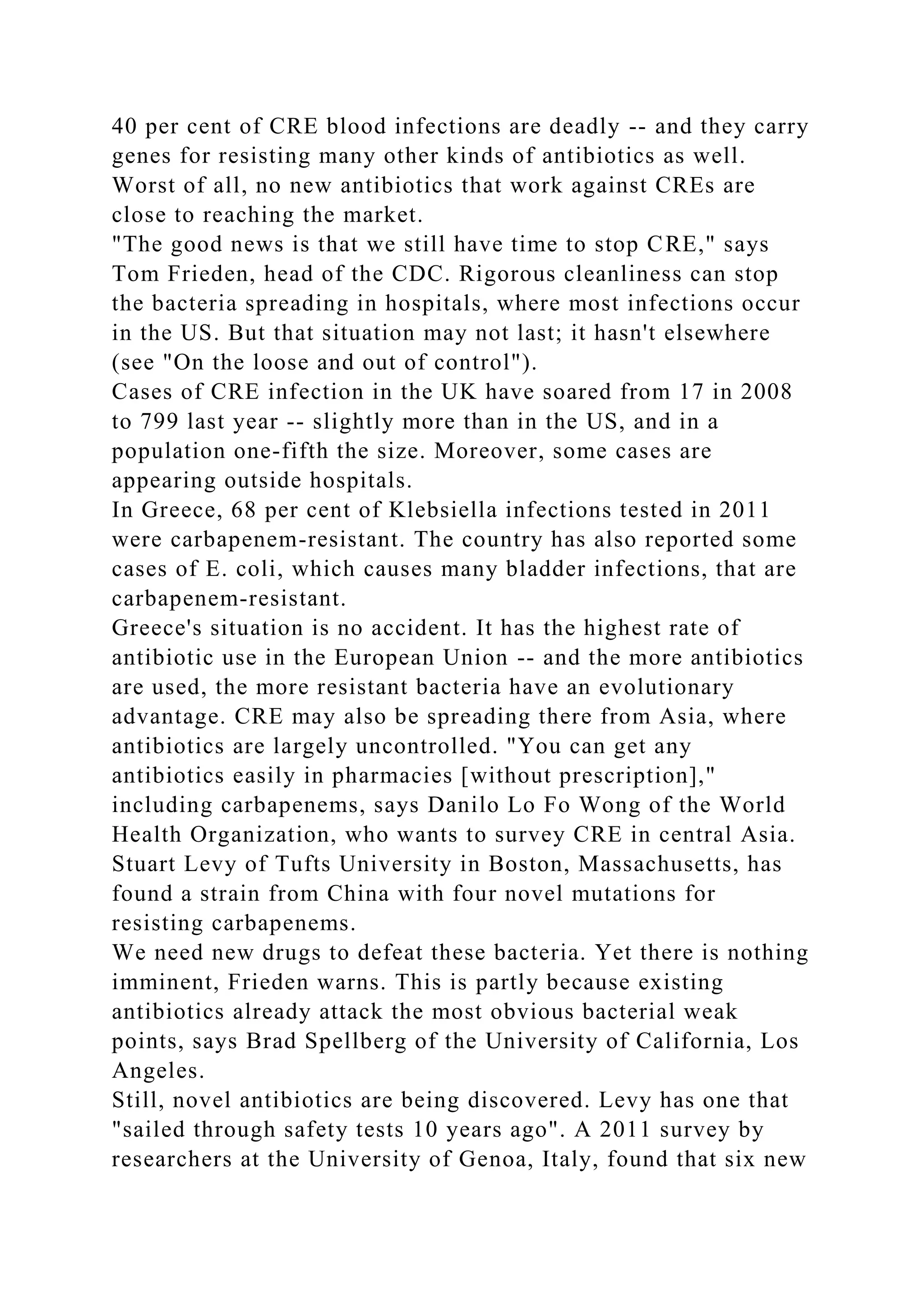 MacKenzie, D. (2013). THE BACTERIAL APOCALYPSE. (Cover story). New.docx