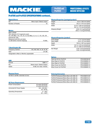 Mackie profx22 ingles | PDF