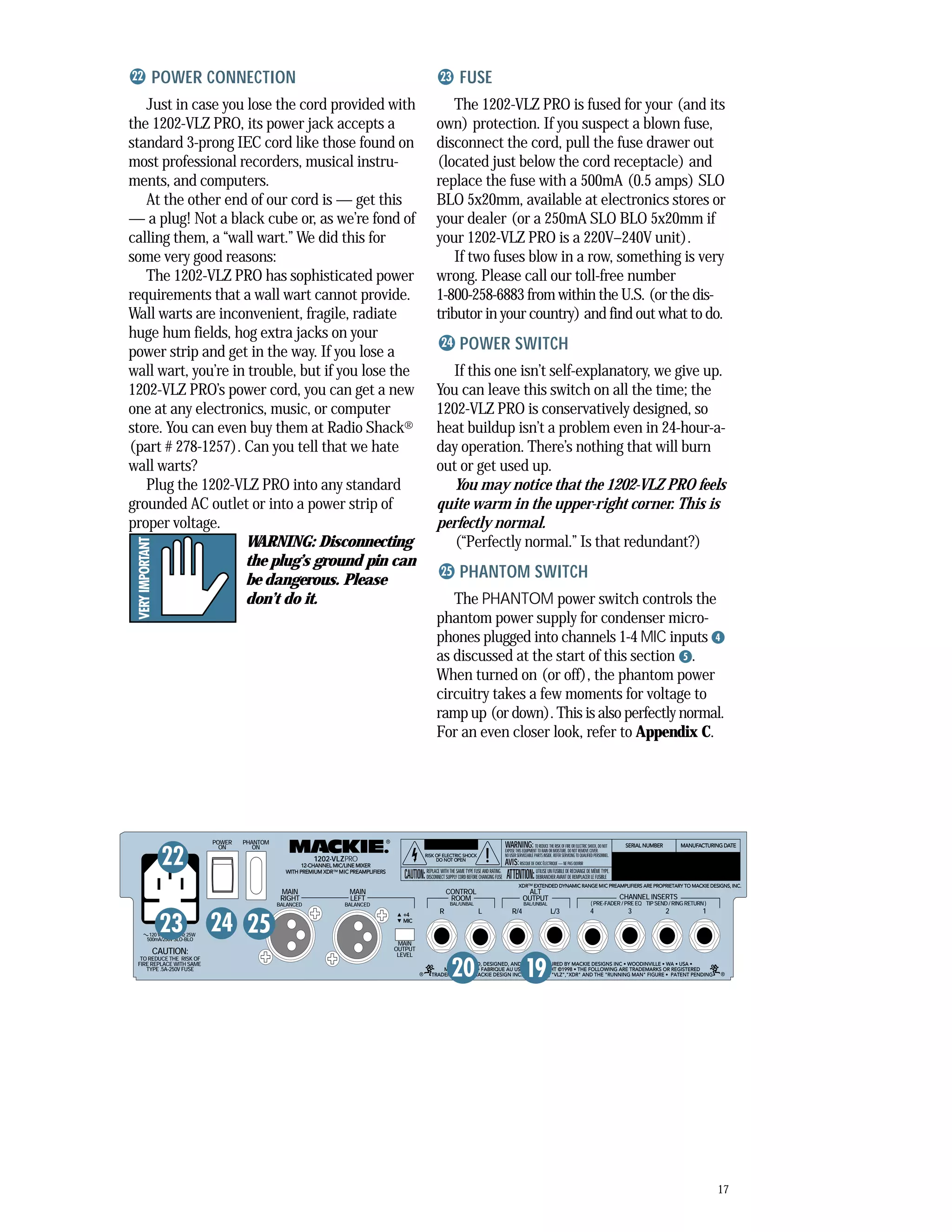 Mackie 1202 vlz | PDF