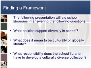 Building a Culturally Diverse Library Collection | PPT