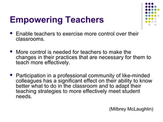 Supervision as Professional Development and Renewal | PPT