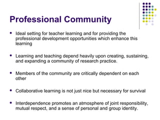 Supervision as Professional Development and Renewal | PPT