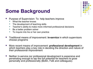Supervision as Professional Development and Renewal | PPT