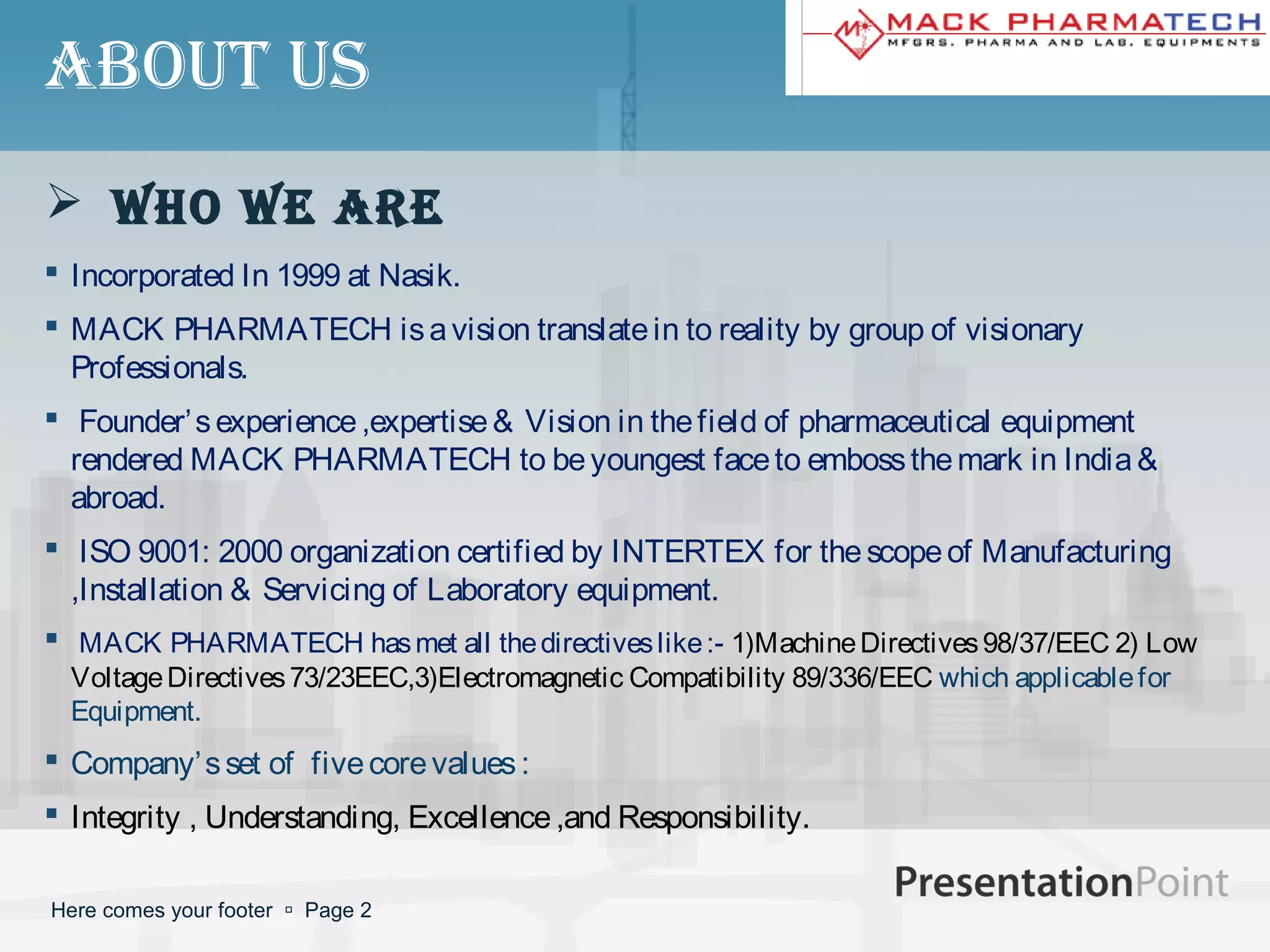 Mack pharmatech | PPT