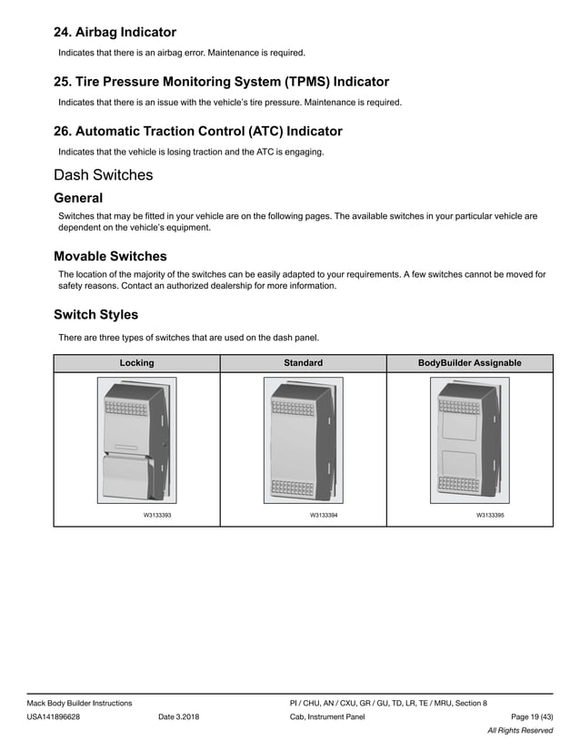 Mack Truck User Manual | PDF