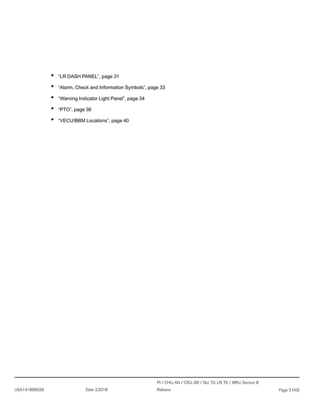 Mack Truck User Manual | PDF