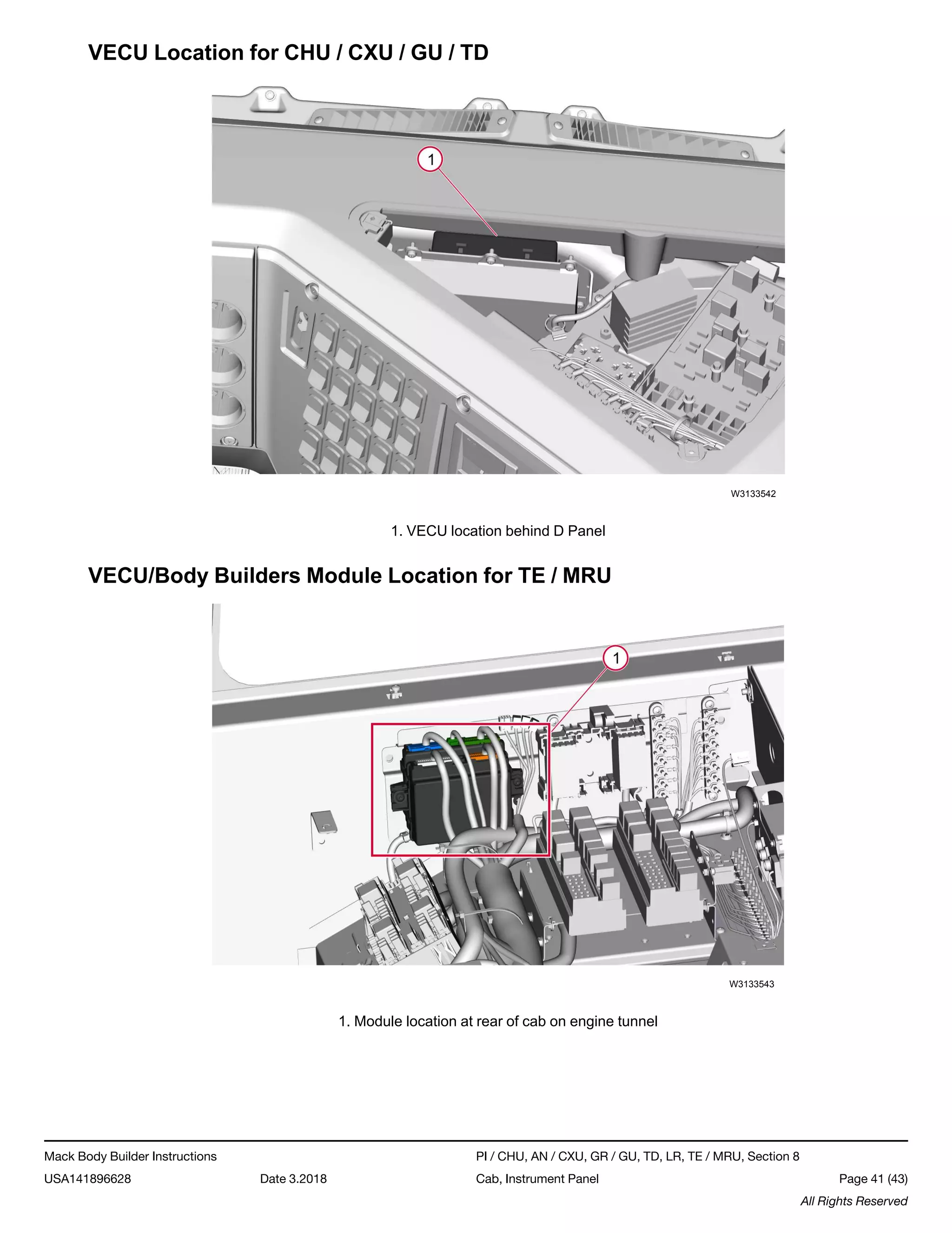 Mack Trucks' Body Builder Instructions | PDF