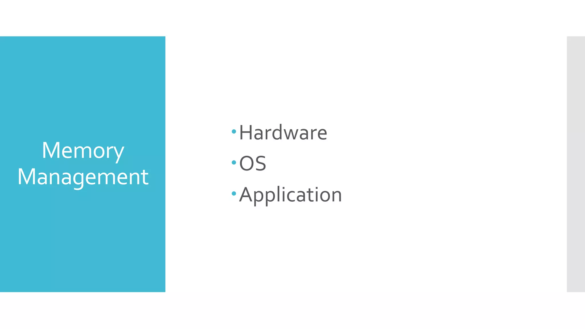 Mac memory overview | PPTX