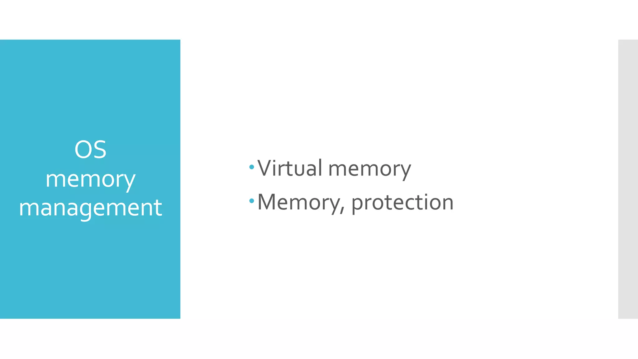 Mac memory overview | PPTX