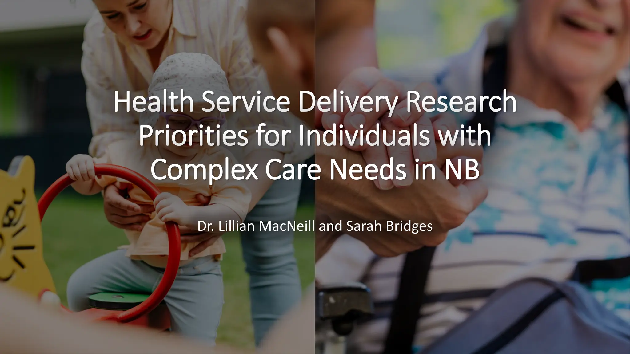 Priority research areas for the care of children/youth with complex ...