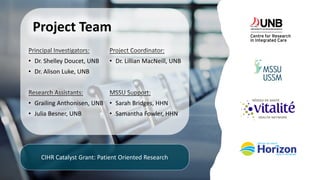 Priority research areas for the care of children/youth with complex ...