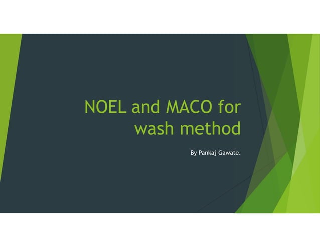 MACO calculation for cleaning validation.pdf