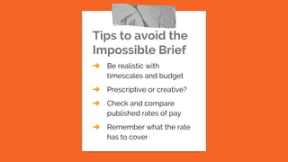 How to write a freelance brief | PPT