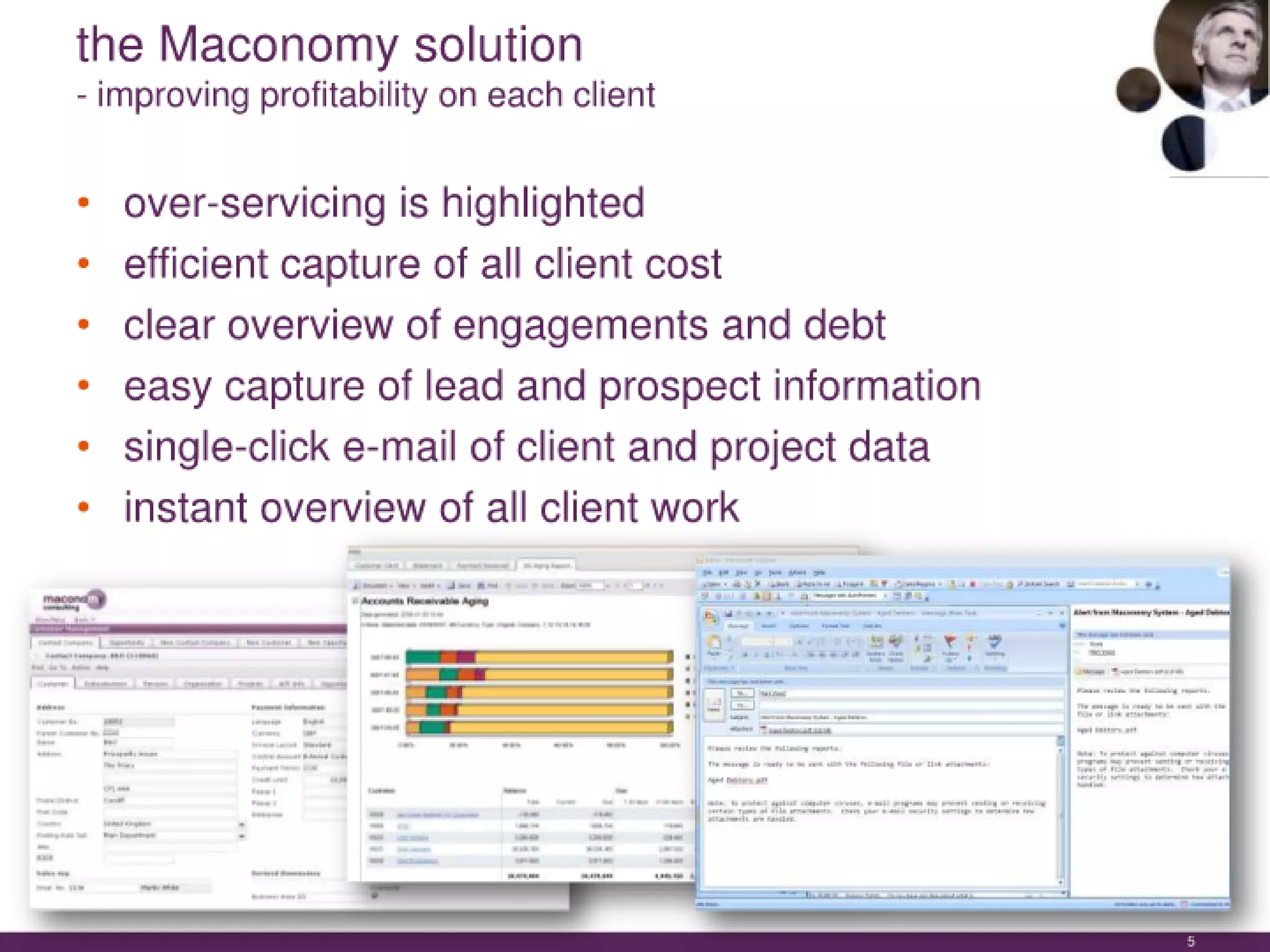 Maconomy Business Driver - Clients | PPT