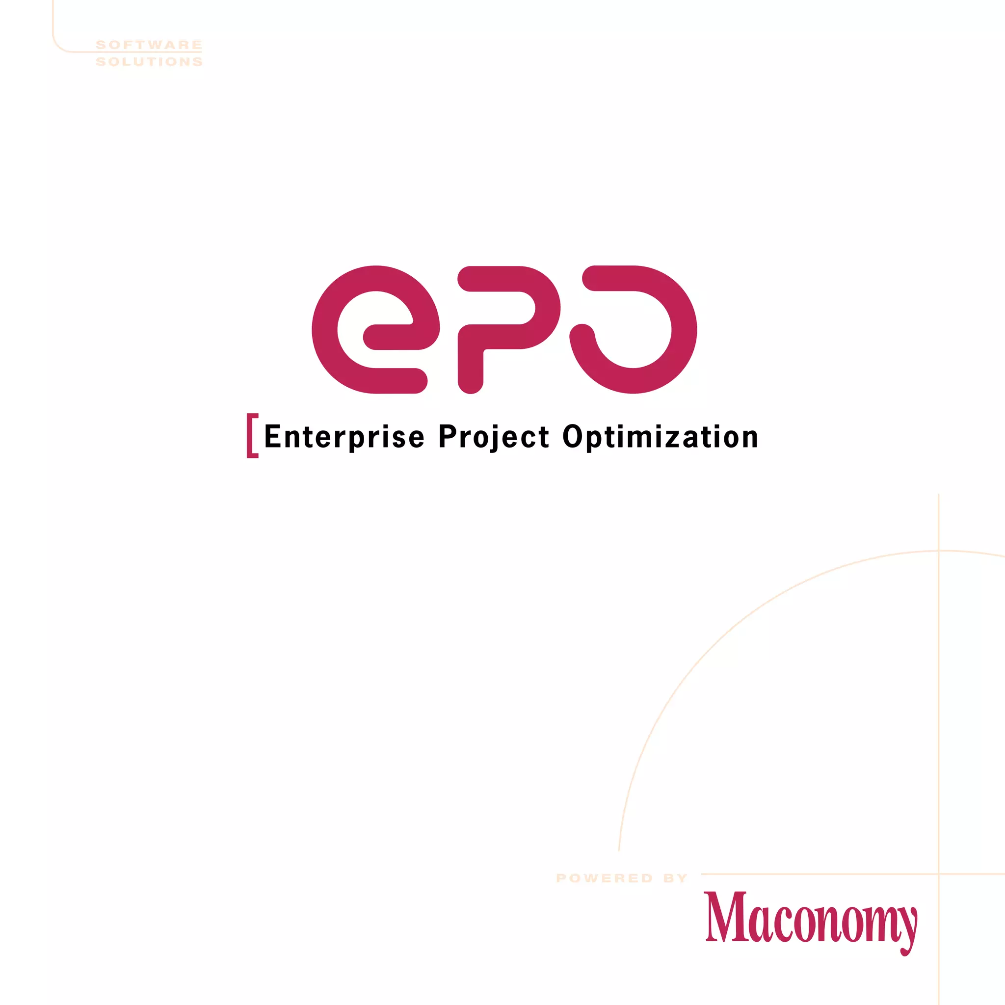 Maconomy Enterprise Project Optimization (anno 1999) | PDF