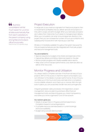DELTEK Maconomy IT Consulting Brochure | PDF