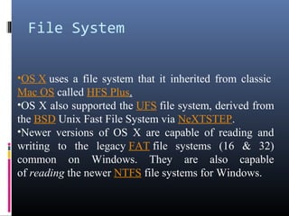 Mac Operating System | PPT
