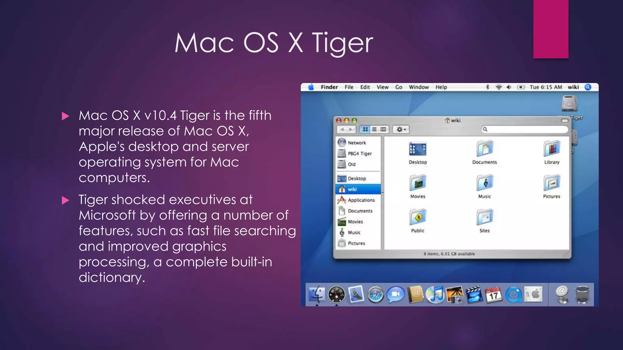 Mac OS(Operating System) | PPTX