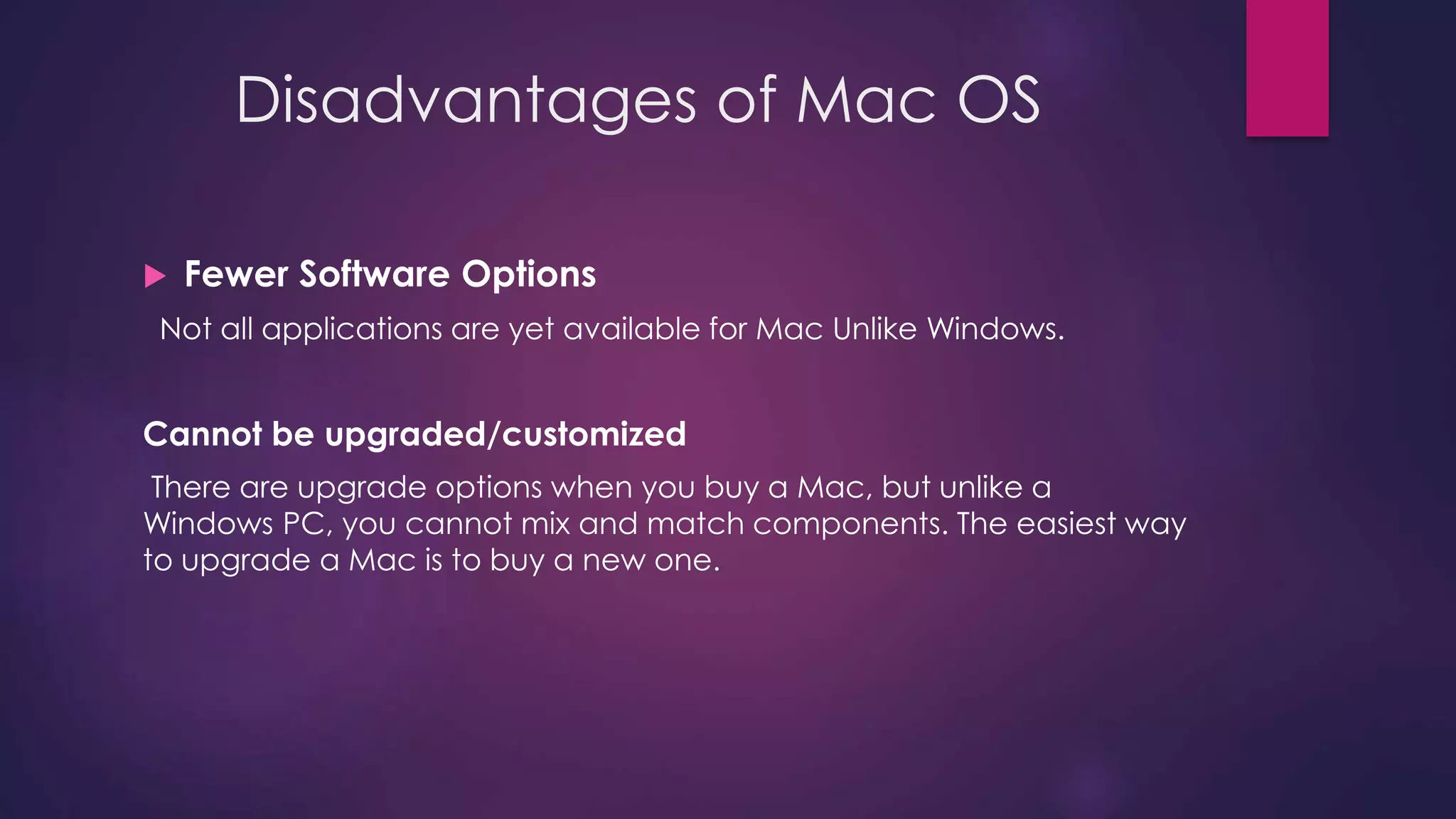 Mac OS(Operating System) | PPTX