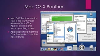 Mac OS(Operating System) | PPTX