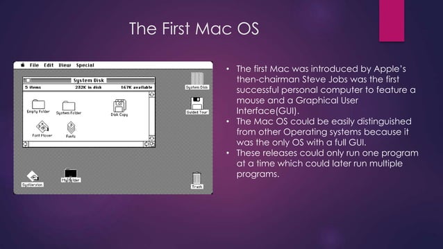 Mac OS(Operating System) | PPTX
