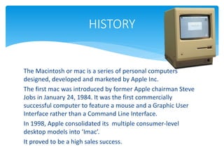 Mac os | PPTX
