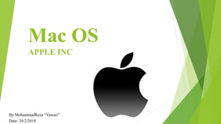 Mac OS | PPT