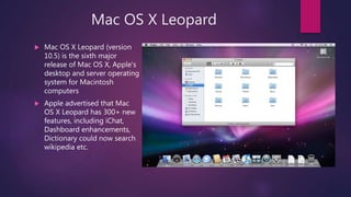 MacOS Presentation | PPTX