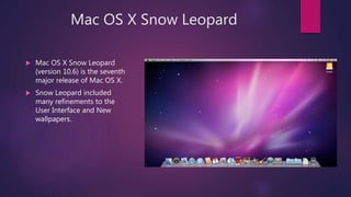 MacOS Presentation | PPTX