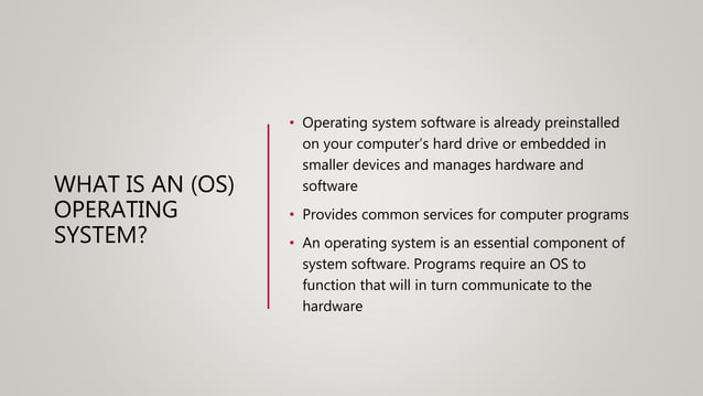Mac OS Presentation | PPTX | Operating Systems | Computer Software and ...
