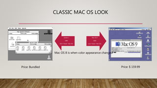 Mac OS Presentation | PPTX | Operating Systems | Computer Software and ...
