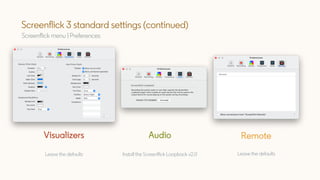 Screenflick 3.0 Setup | PDF