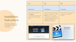 Screenflick/macOS Setup Guide | PDF | Operating Systems | Computer ...