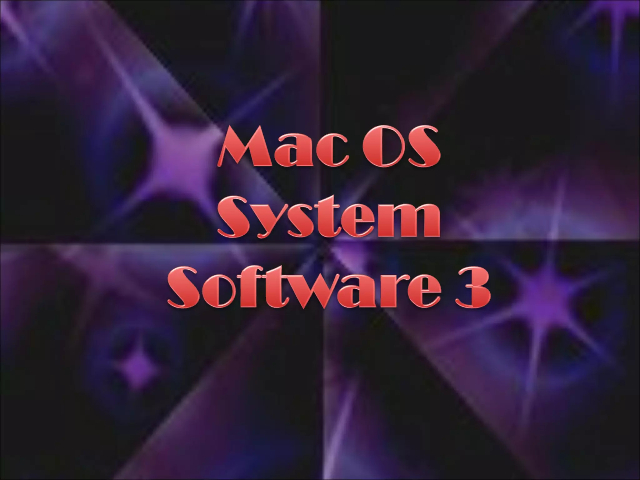 Mac Os System 3 | PPT
