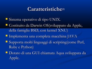 Mac os x | PPT