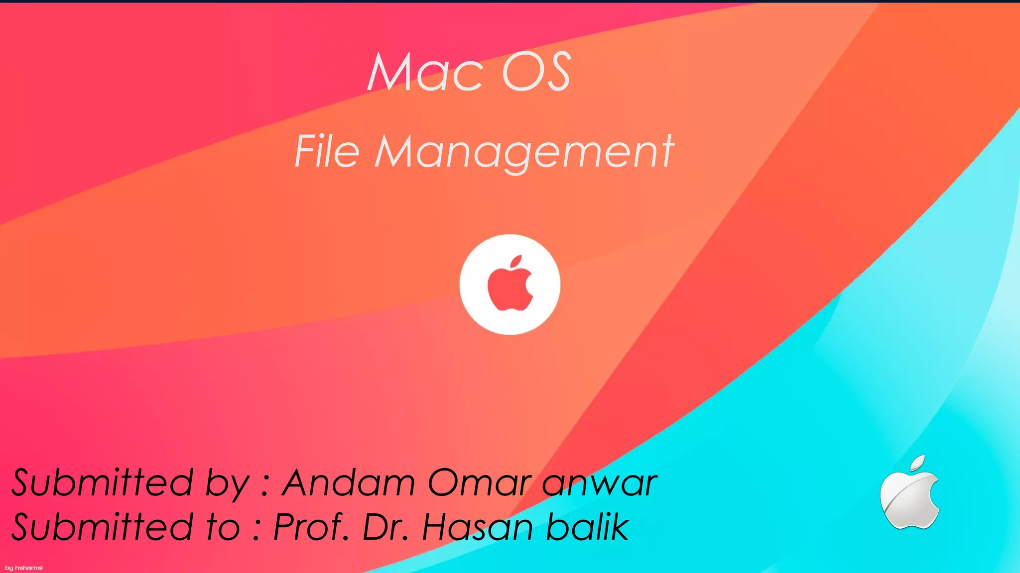 Mac os file managment | PPT