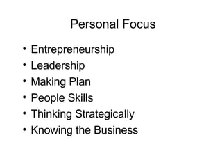 MAC Personal Perspective | PPT