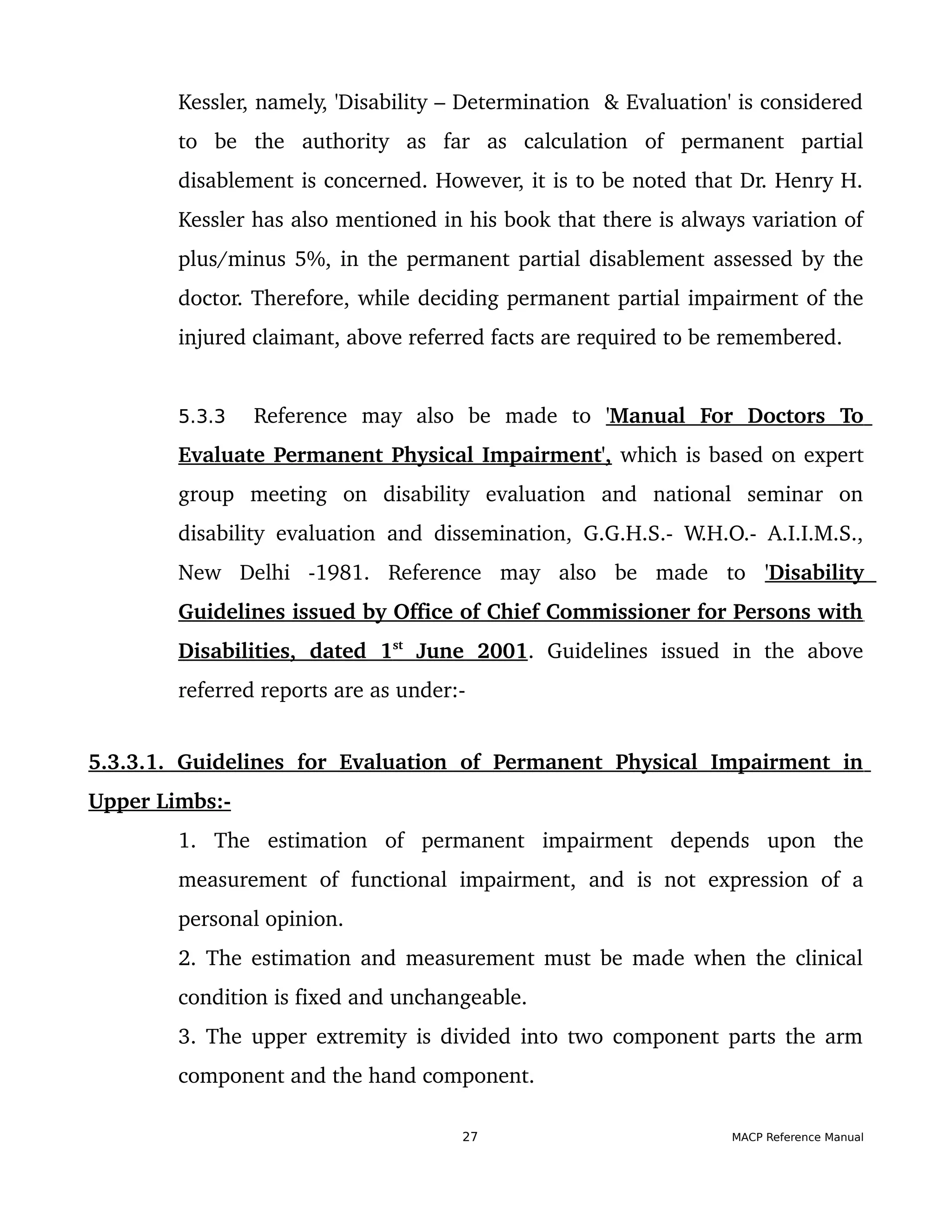 Motor Accident Claim Petitions (MACP) Reference Manual Updated upto ...