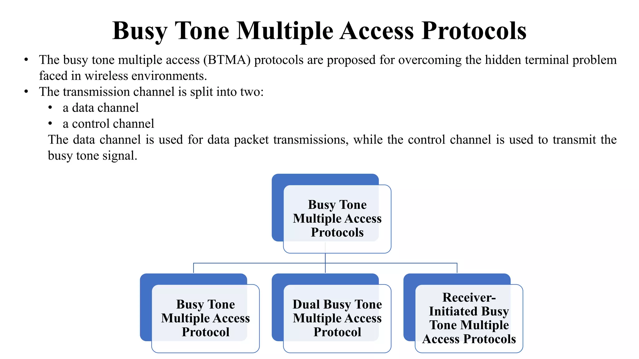 Mac Protocols For Ad Hoc Wireless Networks Pptx