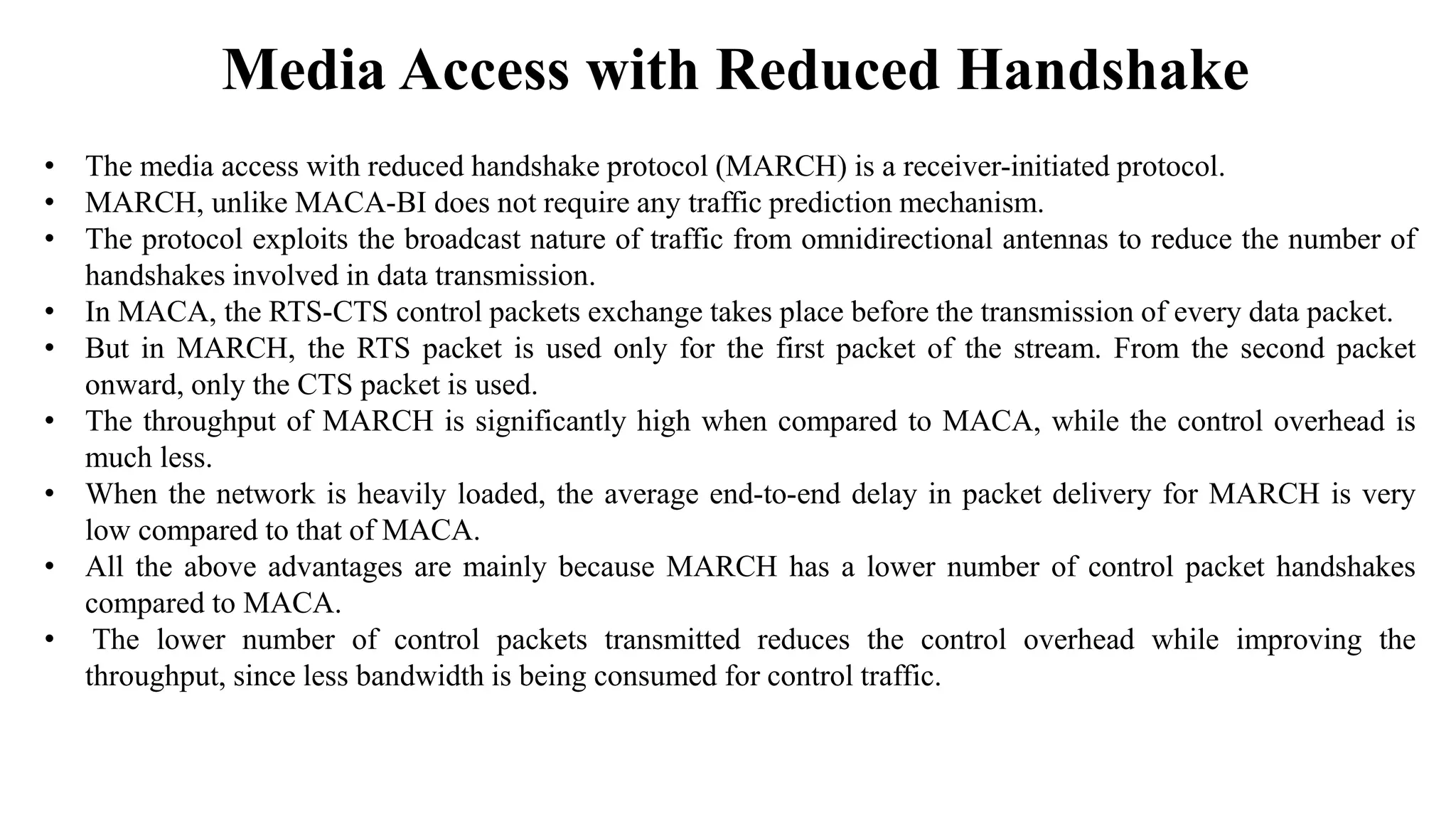 Mac Protocols For Ad Hoc Wireless Networks Pptx