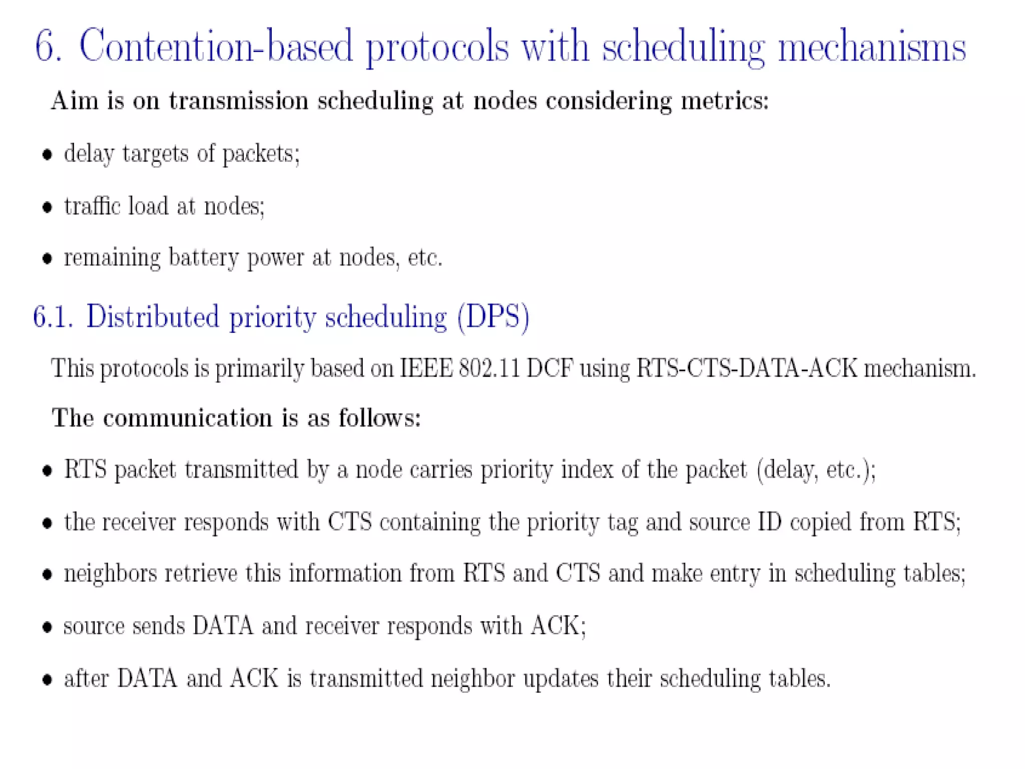 Mac protocols of adhoc network | PPSX