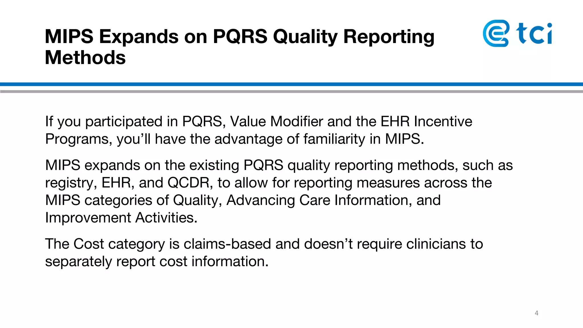 The Merit-based Incentive Payment System (MIPS) | PDF