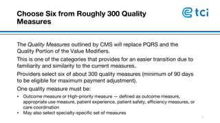 The Merit-based Incentive Payment System (MIPS) | PDF