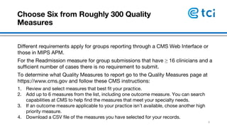 The Merit-based Incentive Payment System (MIPS) | PDF