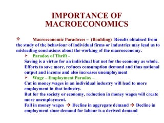 Macro economics | PPT