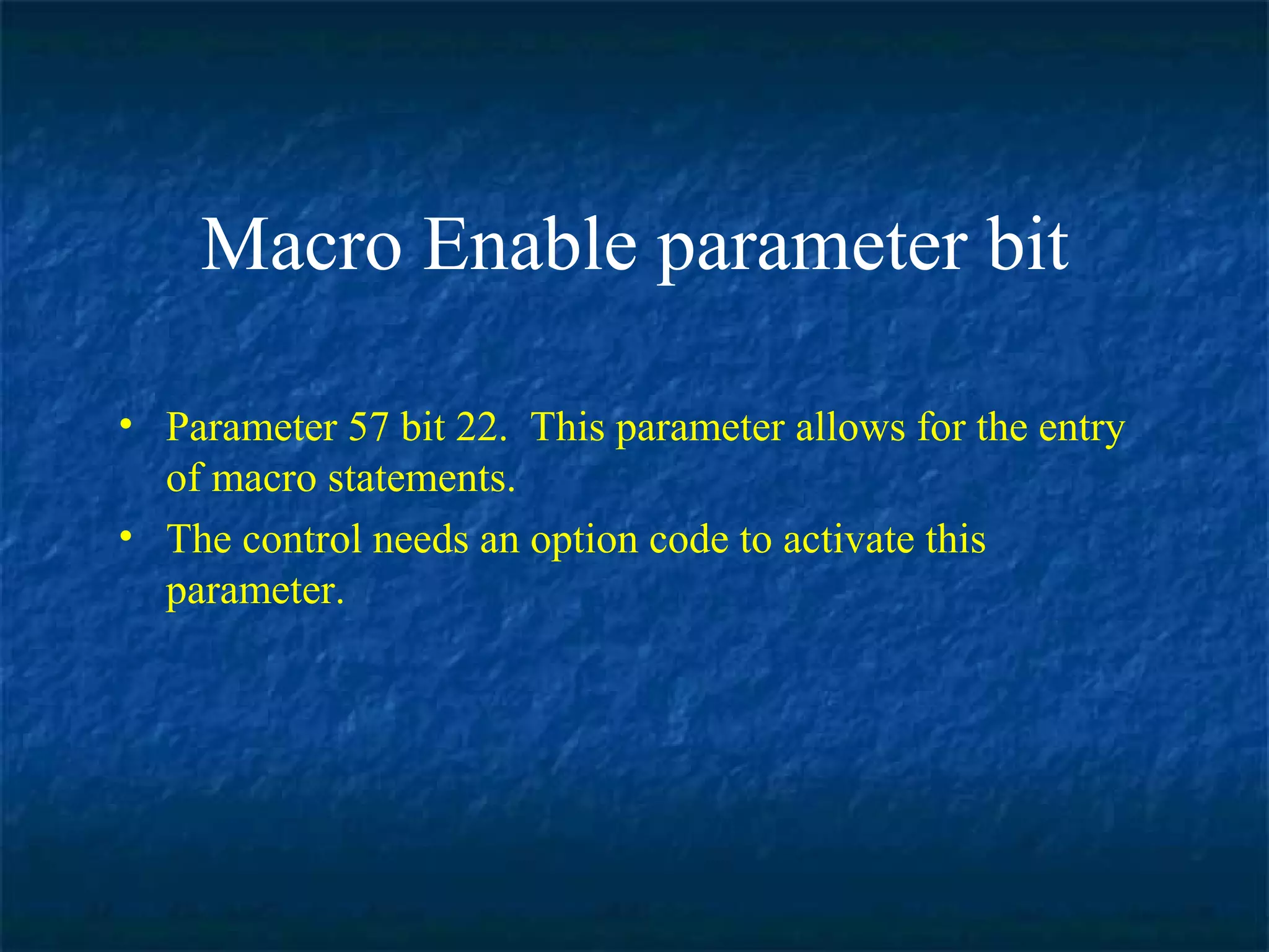Macro Programming | PPT